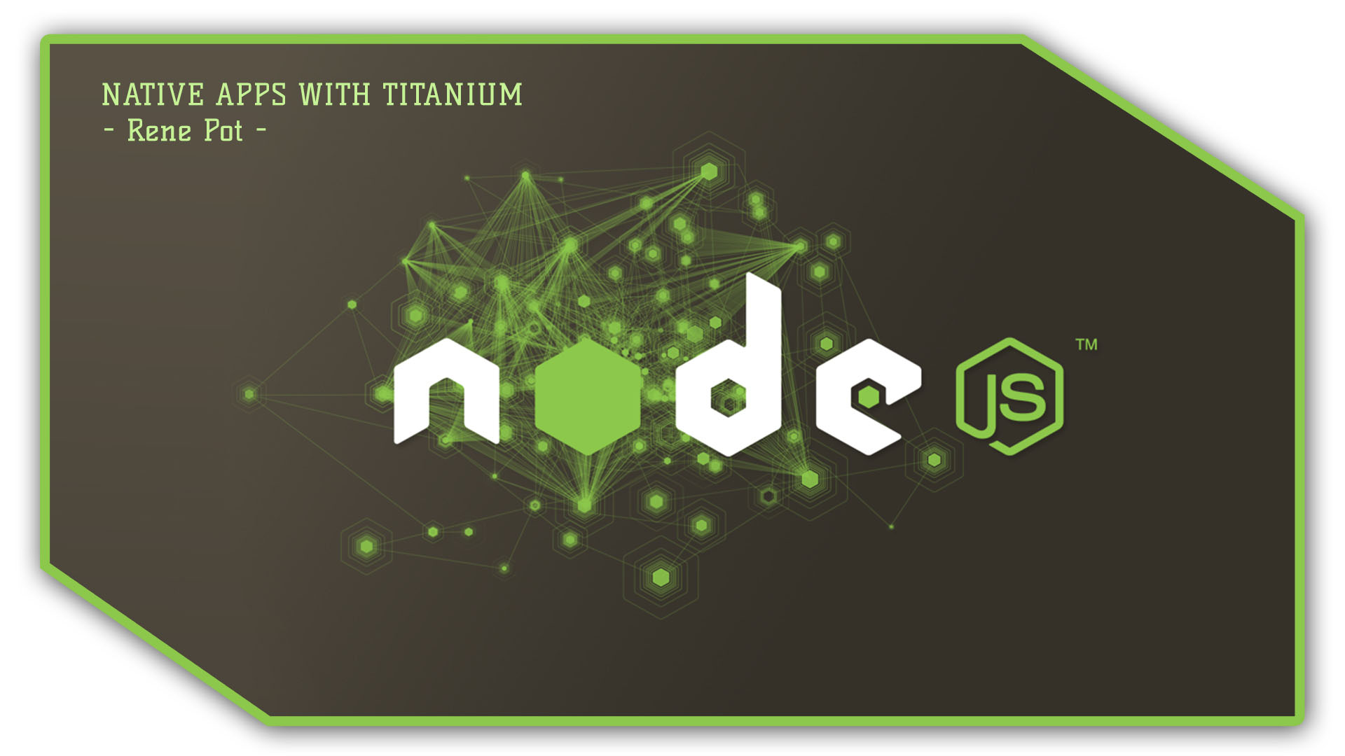 Native apps with Titanium por Rene Pot - todoJS